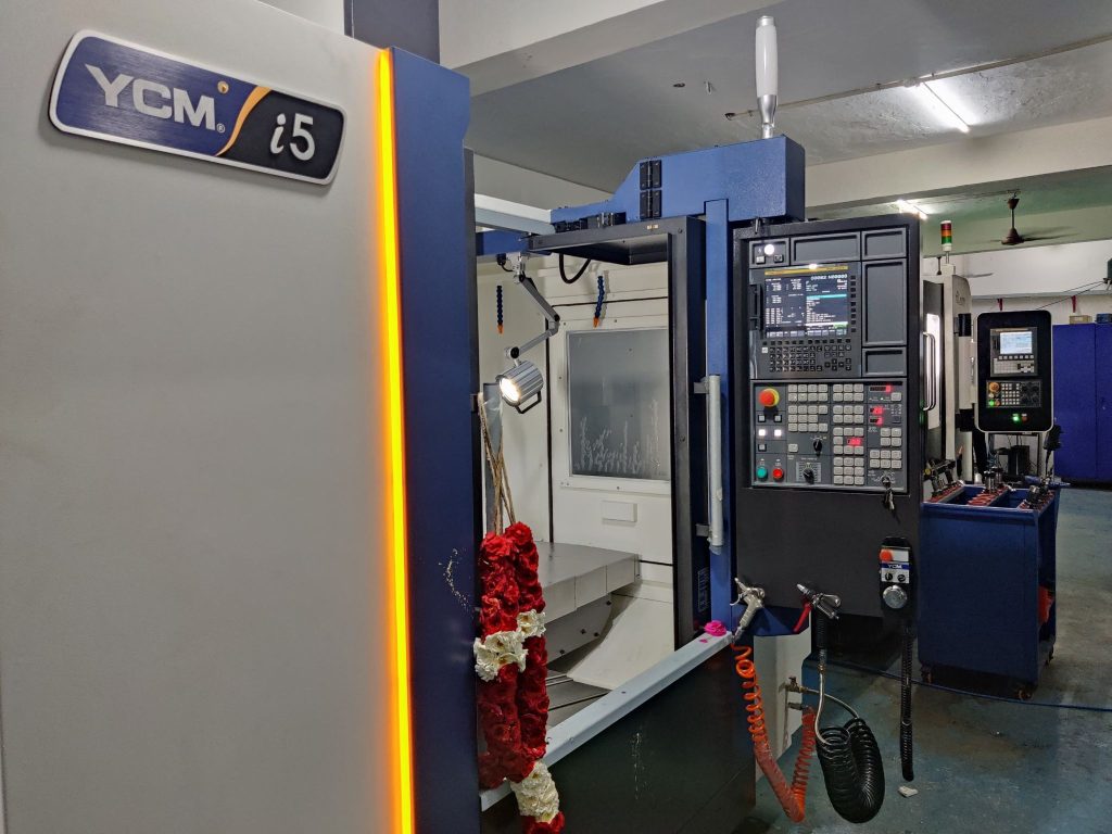 New VMC YCM i5 Installation